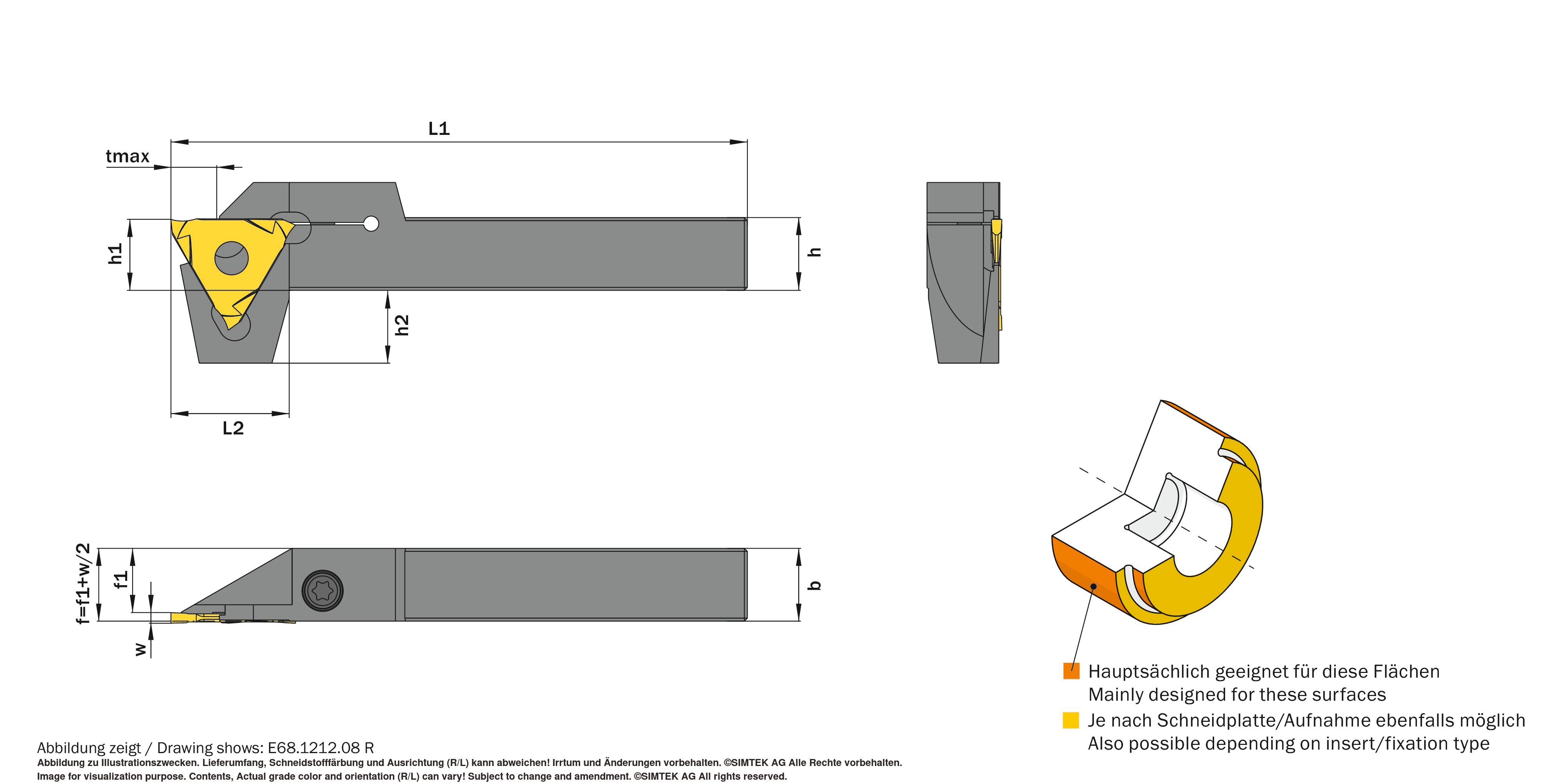 simturn E12 Klemmhalter