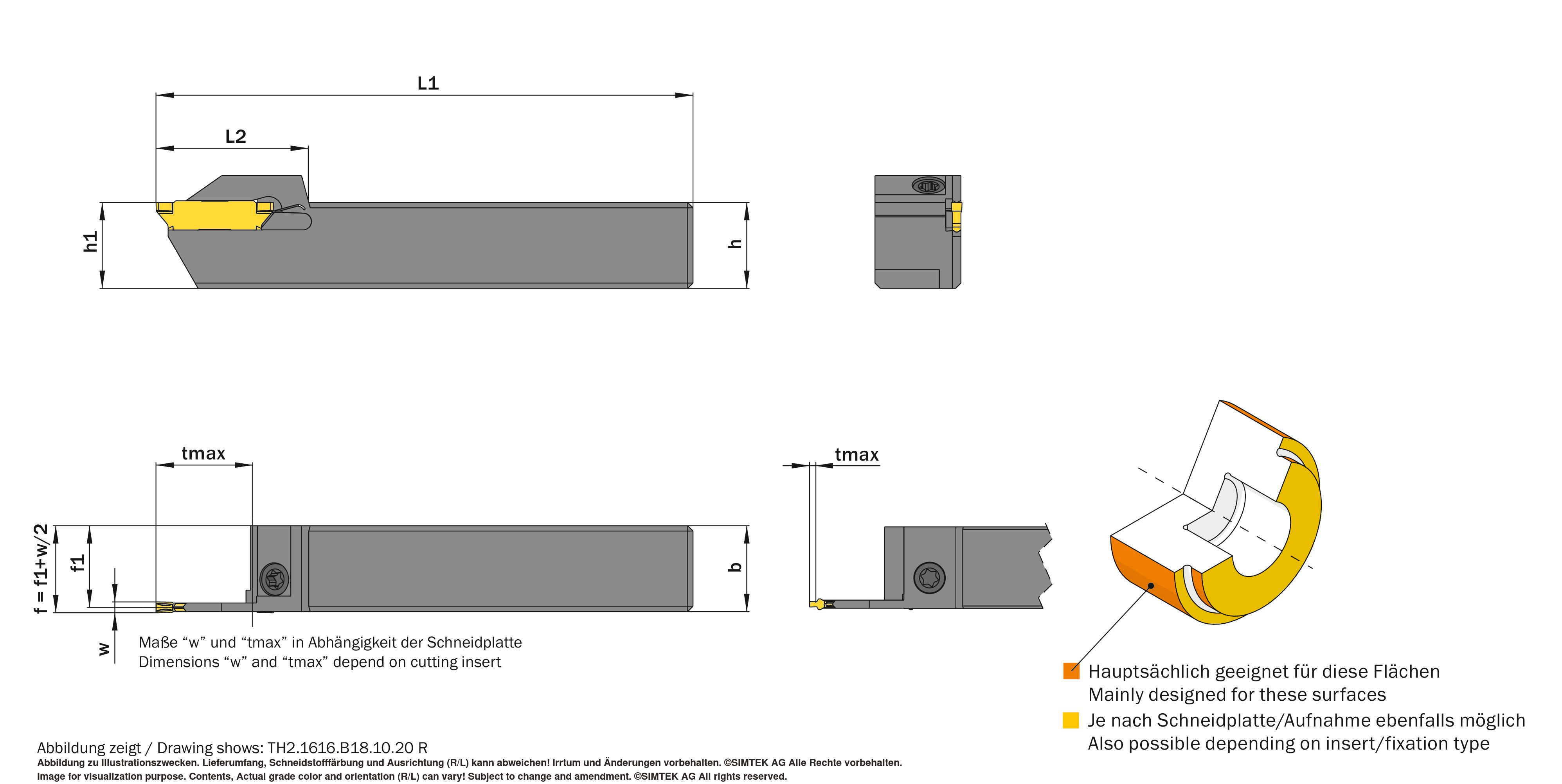 simturn H2 Toolholder
