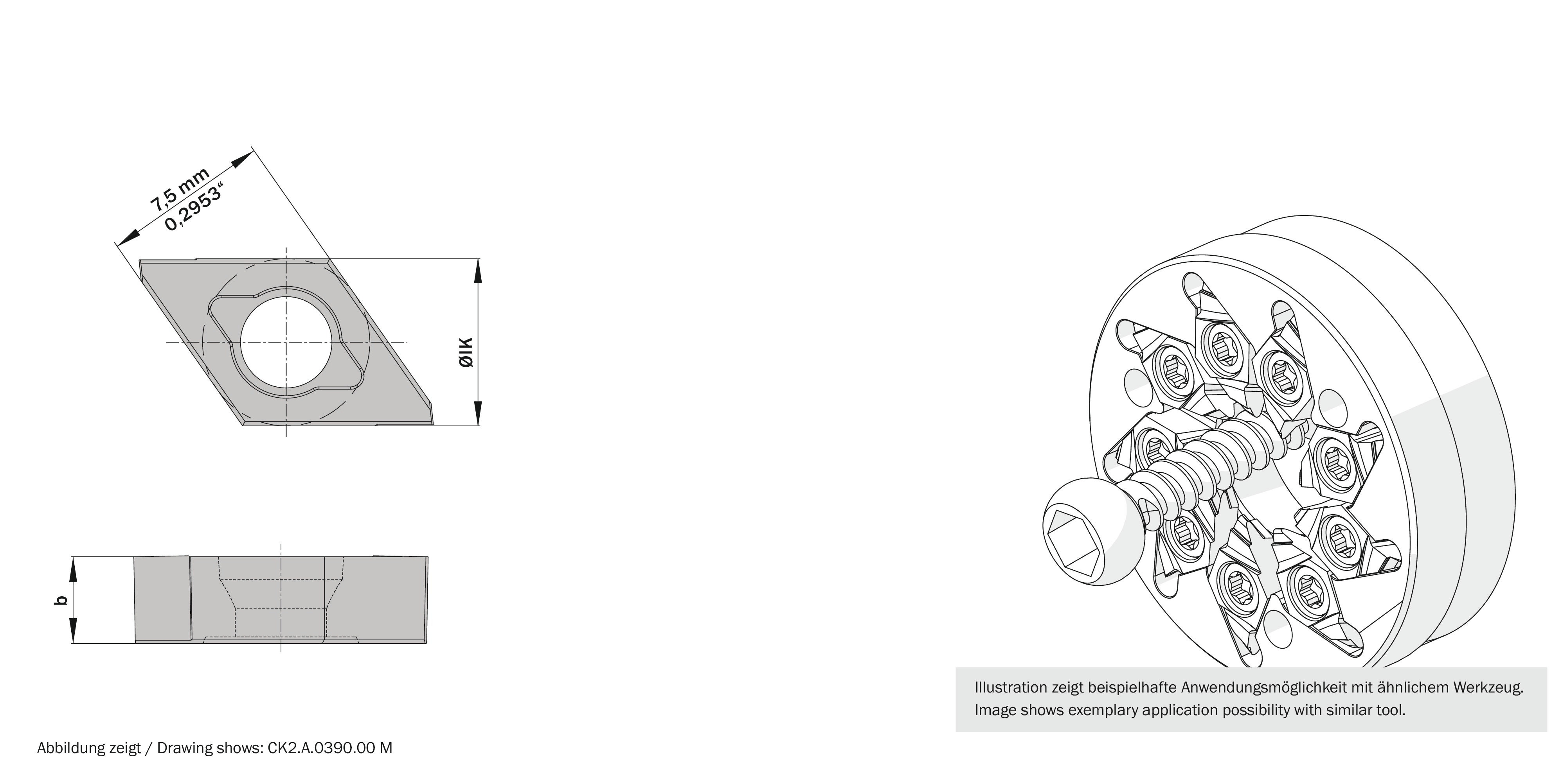 simcut K2 Indexable Insert