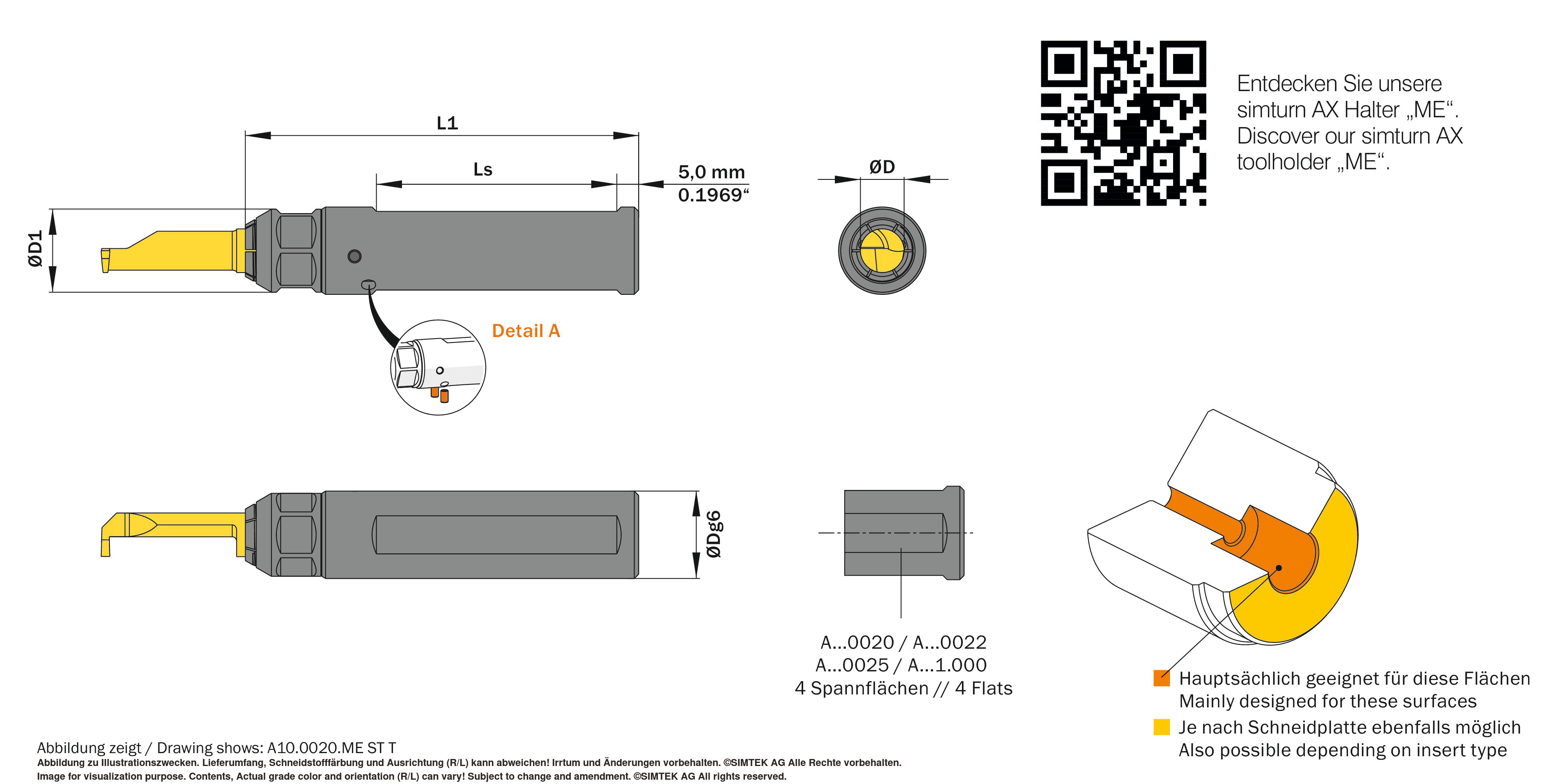 simturn AX Toolholder