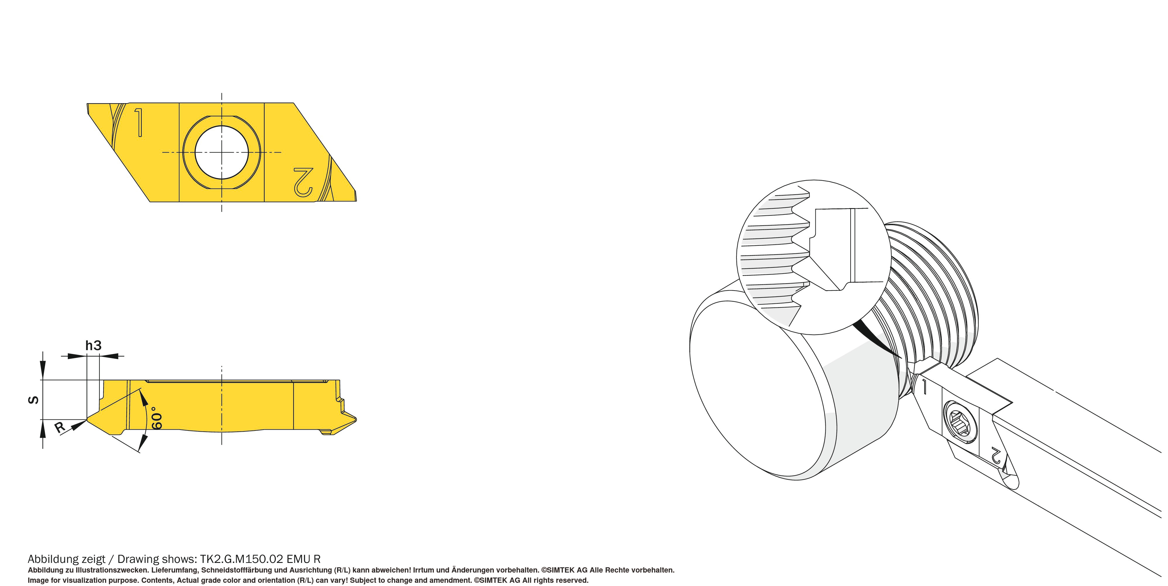 simturn K2.G Indexable Insert