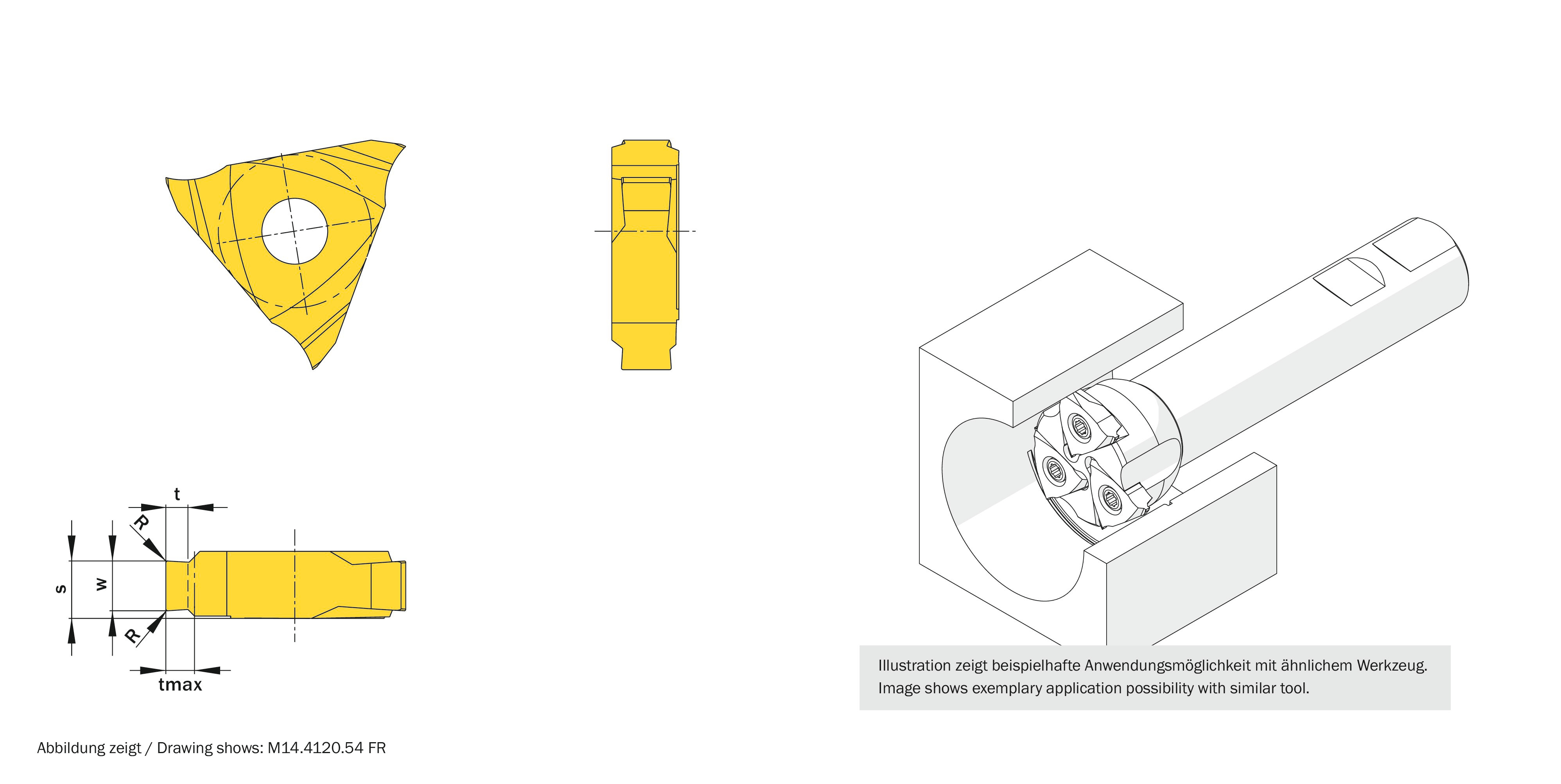 simmill MX Wendeschneidplatte