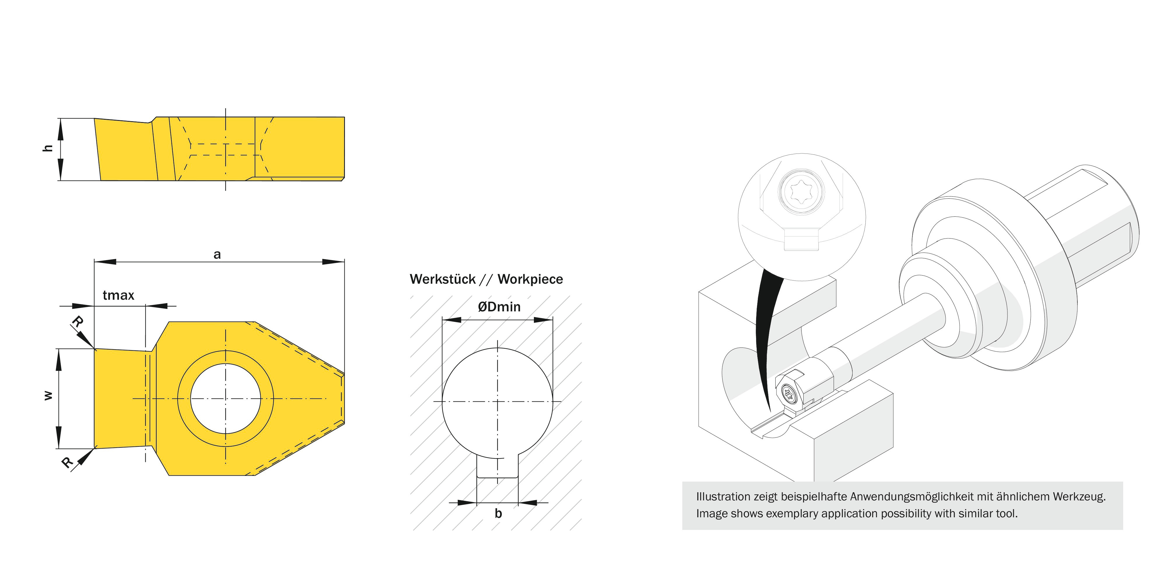 simcut BF Cutting Insert