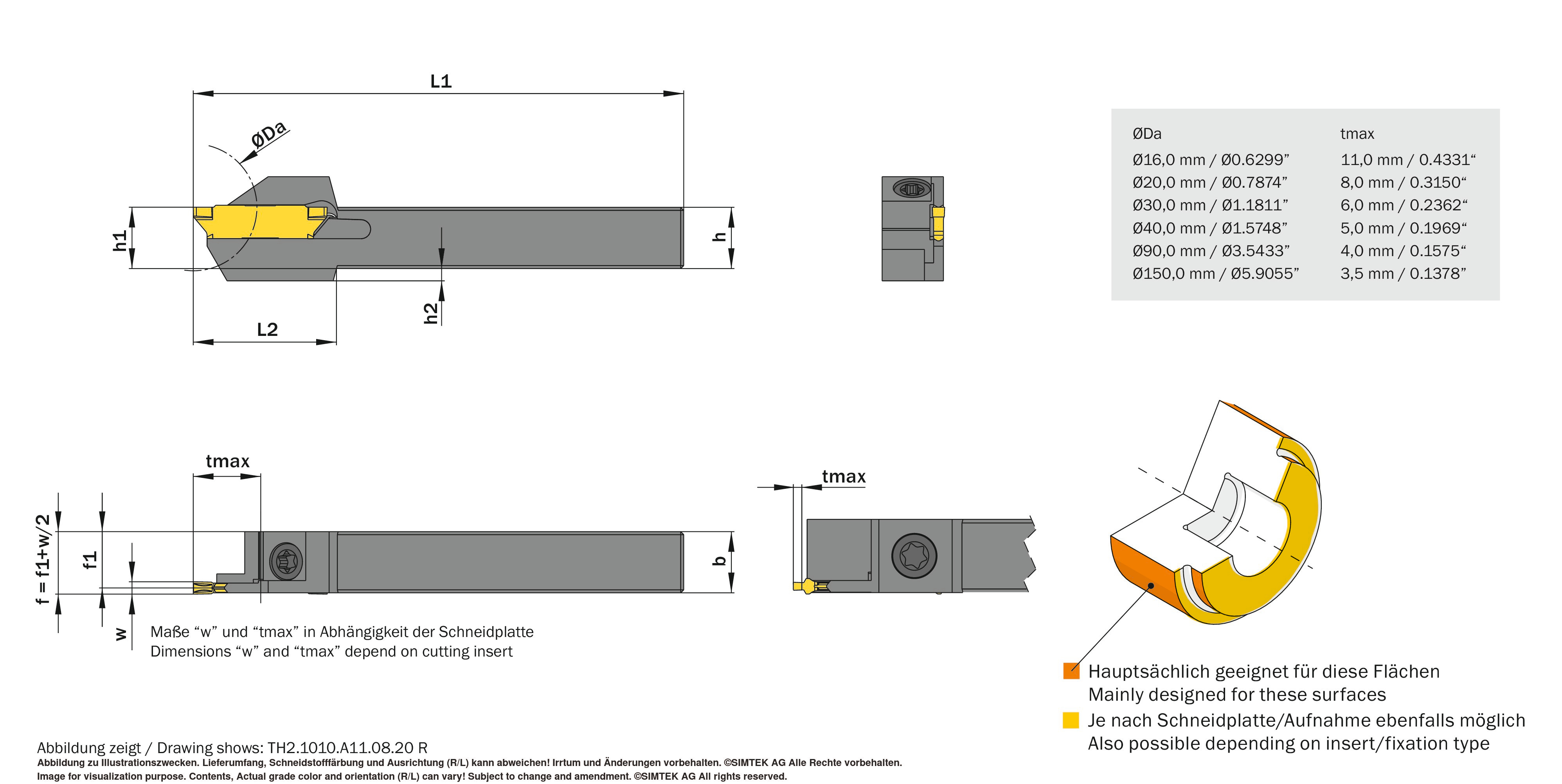 simturn H2 Toolholder