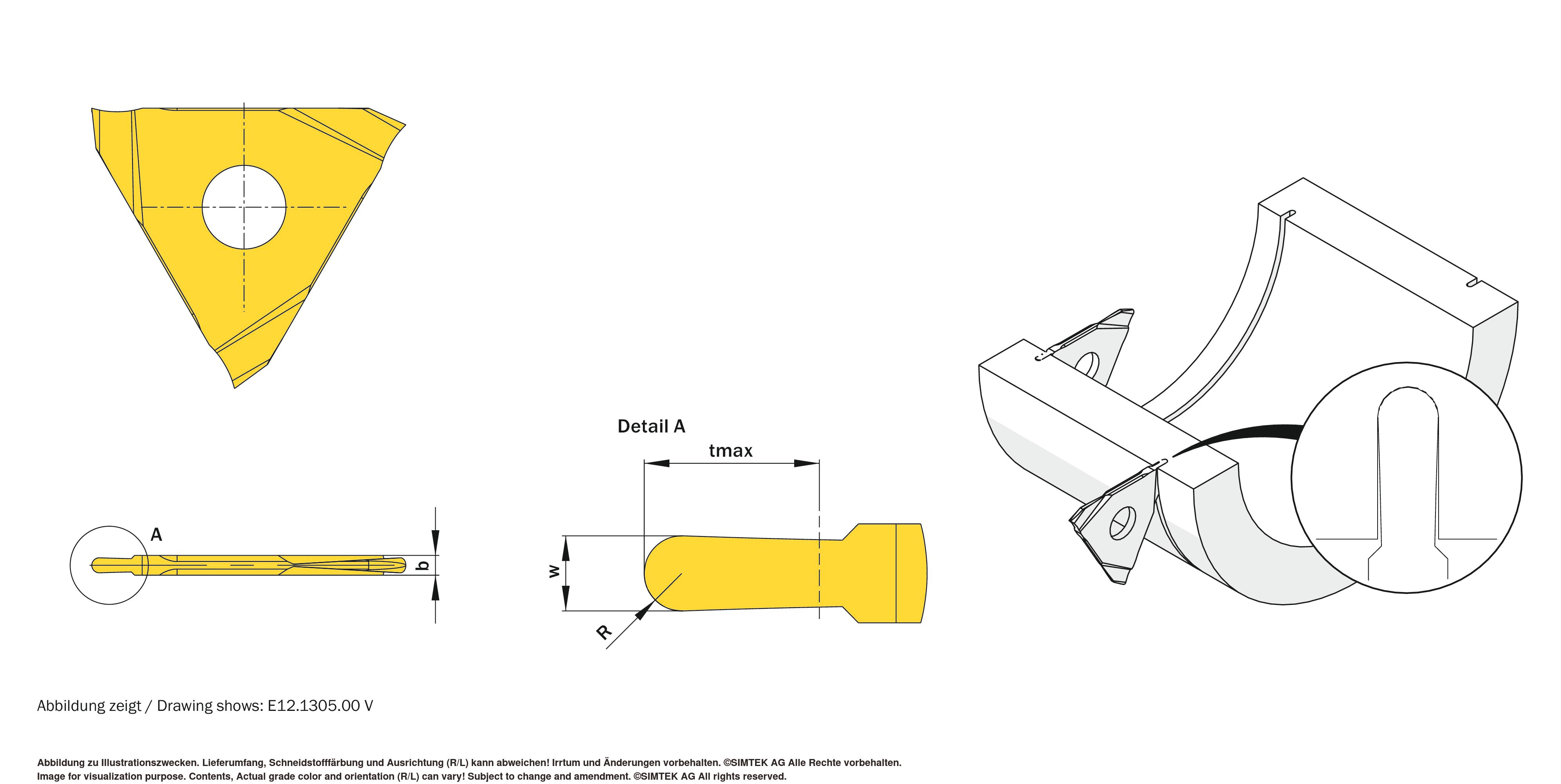 Inserti indicizzabili simturn E12