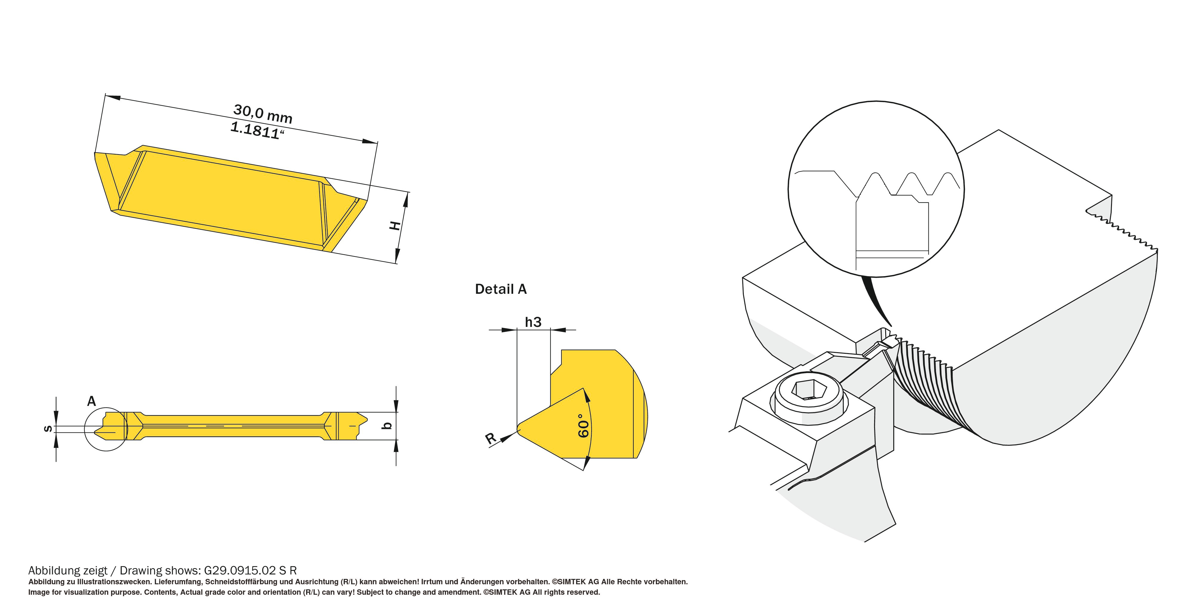simturn GX Indexable Insert