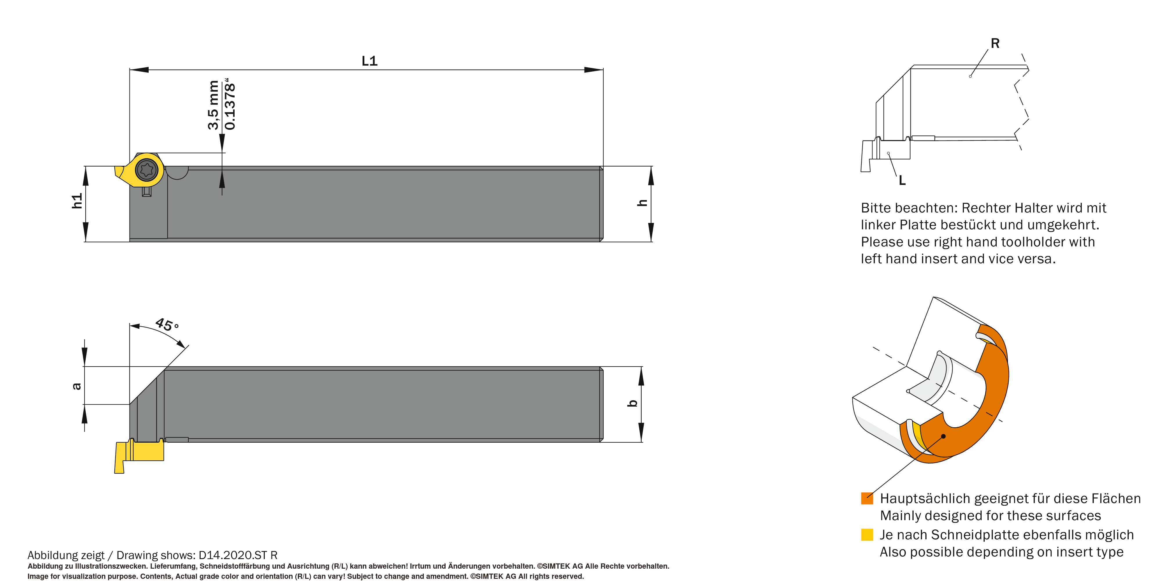 simturn DX Klemmhalter