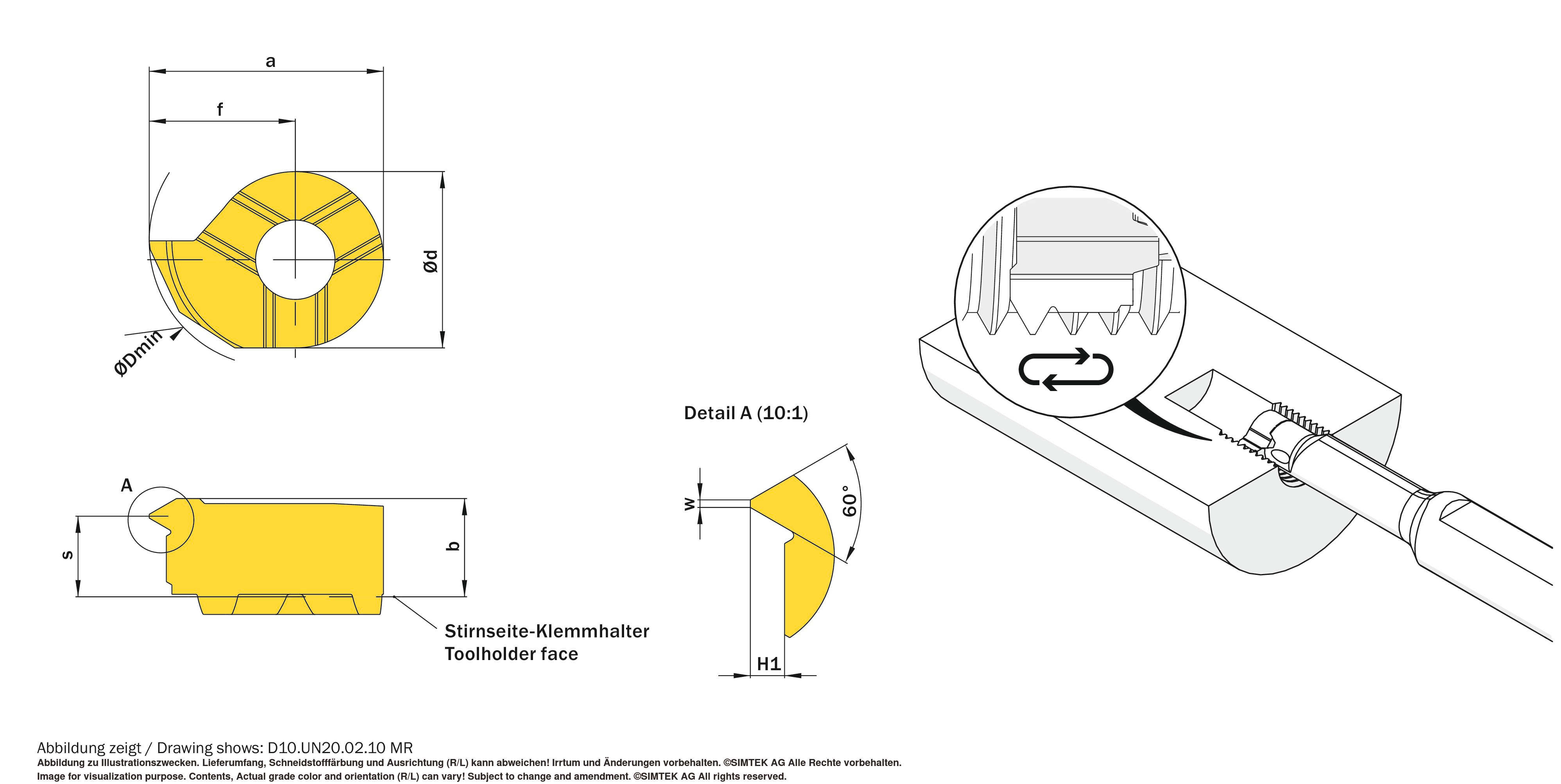 simturn DX Schneidplatte