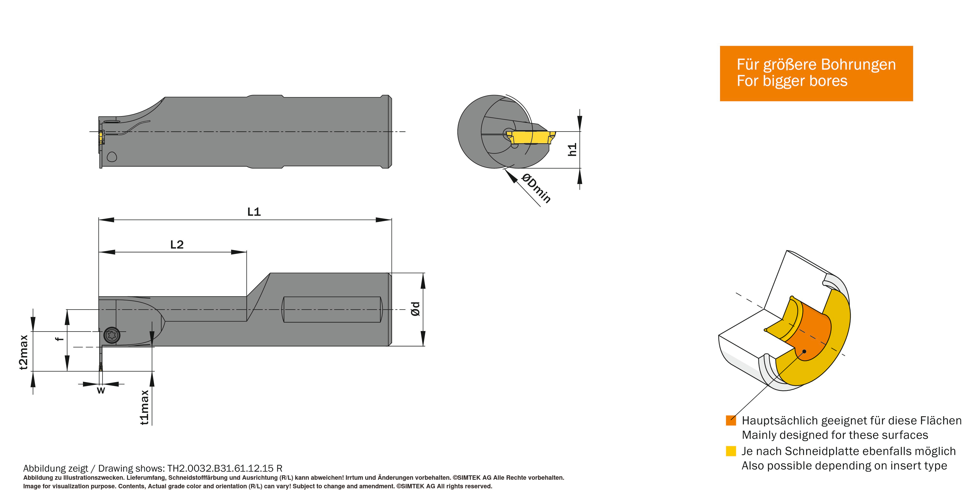 simturn H2 Klemmhalter