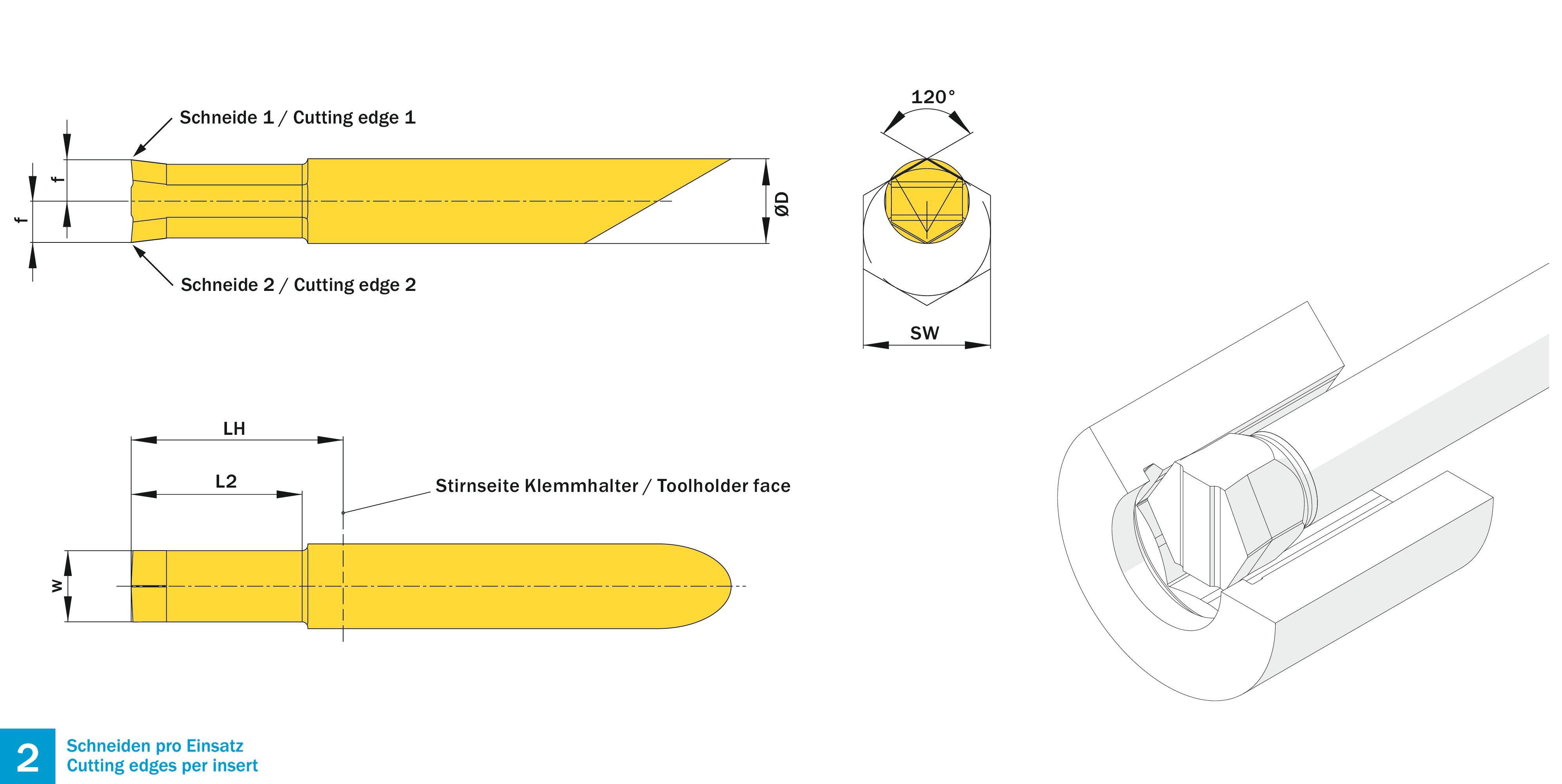 simcut BA Cutting Insert